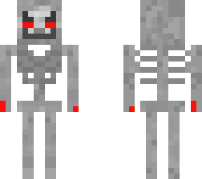 evil skeleton | Minecraft Skin