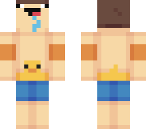 Gooby in a swim suit | Minecraft Skin