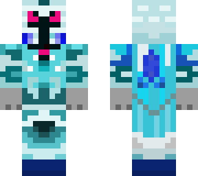 The dark ice knight | Minecraft Skin