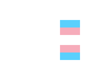 transgender flag cape | Minecraft Skin