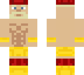 Tribute Skin Hulk Hogan | Minecraft Skin