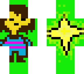 Frisk sprite | Minecraft Skin