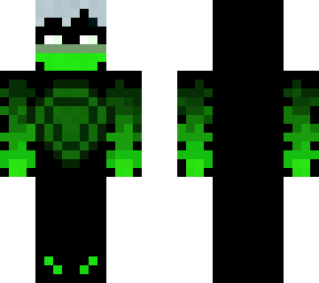 Green Hacker | Minecraft Skin