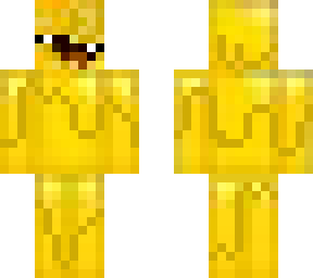 Melted Gold Noob | Minecraft Skin