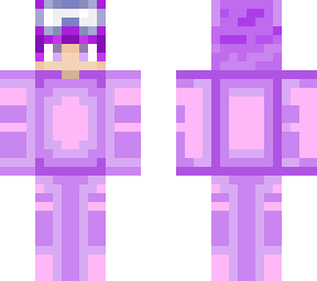 Nico with Zoey's colors | Minecraft Skin