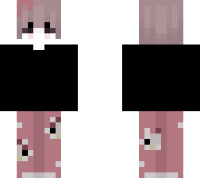 Pink hello kitty boy | Minecraft Skin