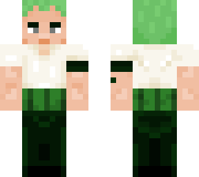 Roronoa Zoro (Romance Dawn) UPDATED | Minecraft Skin