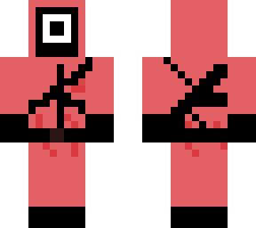 Squid Games Manager | Minecraft Skin