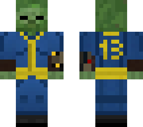 Zombie Fallout | Minecraft Skin