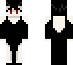 Bat slit dress complete | Minecraft Skin