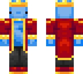 blue king | Minecraft Skins