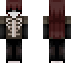 Skeleton Girl | Minecraft Skin