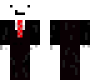 White man in suite | Minecraft Skin