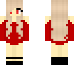 Female - Red - High-heels | Minecraft Skin