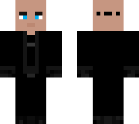 Agent 47- Ultimate Black Suit | Minecraft Skin