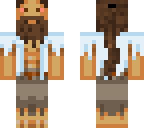 Homeless crackhead with ponytail | Minecraft Skin