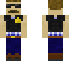 Sheriff Deoxys | Minecraft Skin