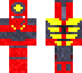 v2 from ultrakill (with wings) | Minecraft Skin