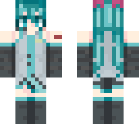 hatsune miku | Minecraft Skin