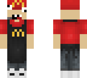 McDonalds Dirpy Worker | Minecraft Skin