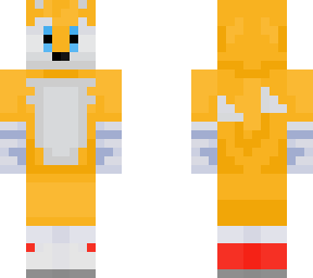 Tails-Sonic Advenutre | Minecraft Skin