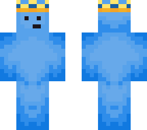 Blue King - A Good Minecraft Skin | Minecraft Skin