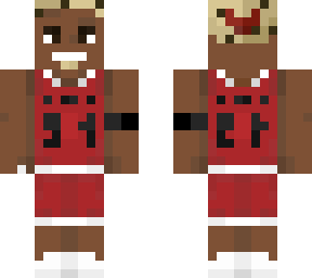 DENNIS RODMAN!! | Minecraft Skin