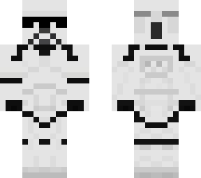 p2 clone trooper base | Minecraft Skin