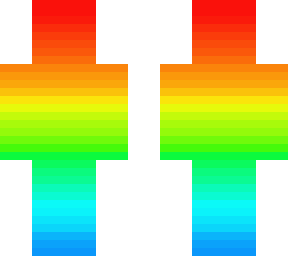 Rainbow gradient | Minecraft Skin