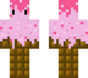 Strawberry ice cream | Minecraft Skin