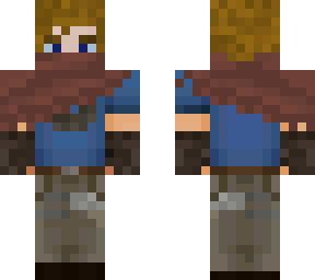 Bandit - Blue | Minecraft Skin