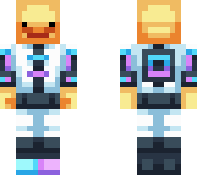 Block Party Duck | Hive Style | Minecraft Skin