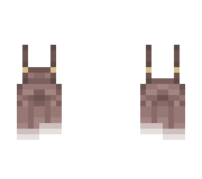 Brown Overalls | Minecraft Skin