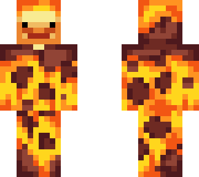 Deathrun Lava Onesie Duck | Hive Style | Minecraft Skin