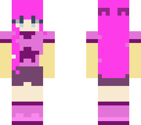 Magenta Girl | Minecraft Skin