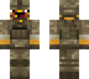 military Hot dog | Minecraft Skin