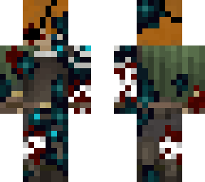 sculk corruption survivor | Minecraft Skin