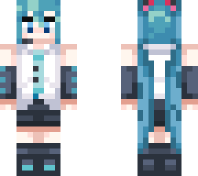 Hatsune Miku | Minecraft Skin