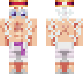 gear 5 luffy | Minecraft Skins