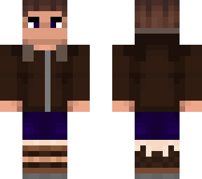 Steve [Winter; Hood Down] | Minecraft Skin