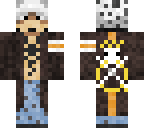 Trafalgar D Water Law (Dressrosa) | Minecraft Skin
