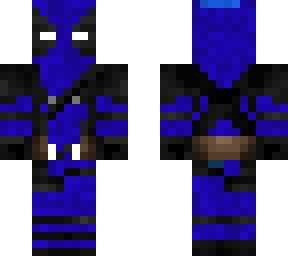 blue deadpool | Minecraft Skin