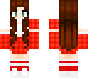 Cute red girl | Minecraft Skin