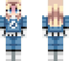 Invisible Woman | Sue Storm | Minecraft Skin