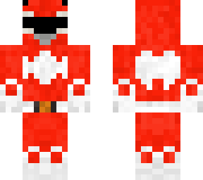 Power Ranger Red | Minecraft Skin