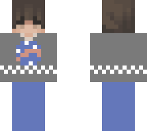 cozy nasa sweater boy | Minecraft Skin