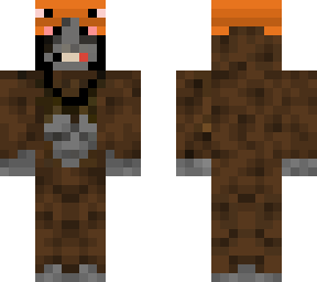 Sassy The Sasquatch Smoking a Joint | Minecraft Skin