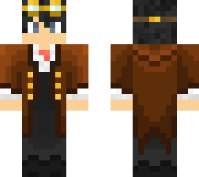 Steampunk Brown V2 | Minecraft Skin