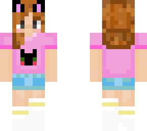 pink cat | Minecraft Skins