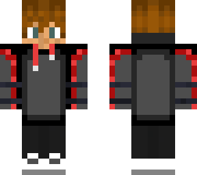 red and black | Minecraft Skins